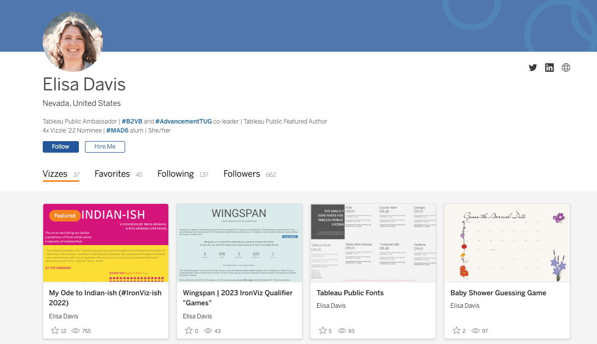 How Tableau Public Transformed Elisa Davis' Data Viz Career